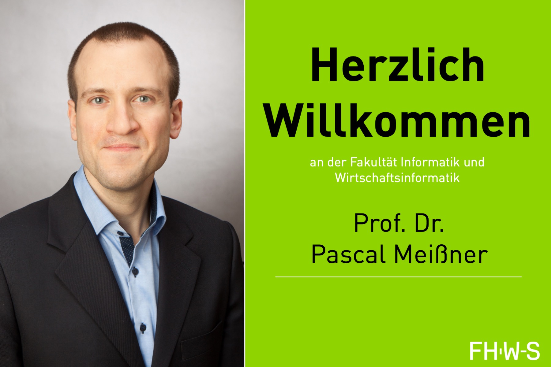 Neuer Professor - Prof. Dr. Pascal Meißner :: Technische Hochschule Würzburg-Schweinfurt